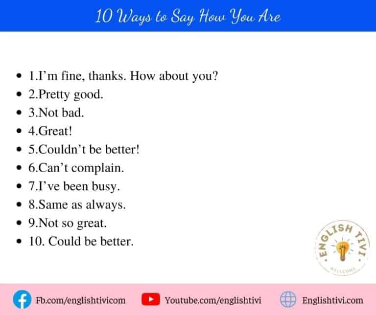 200+ Common English Phrases & Idioms for Beginners - Englishtivi