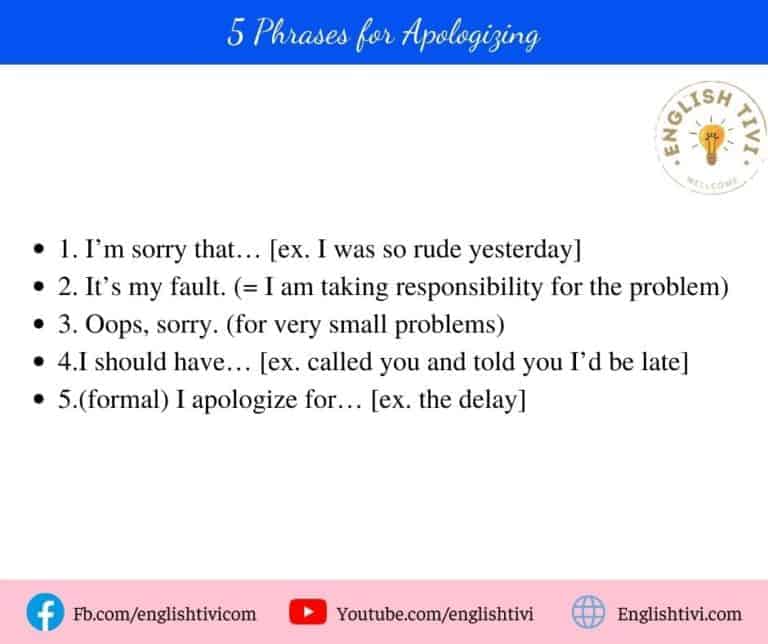 200+ Common English Phrases & Idioms for Beginners - Englishtivi