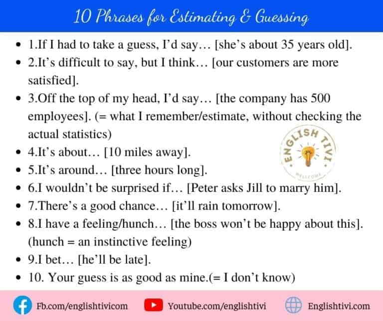 240+Advanced English Phrases and Idioms for Speaking - Englishtivi