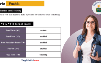 Come V1 V2 V3 V4 V5 Base Form, Past Simple, Past Participle Form of ...